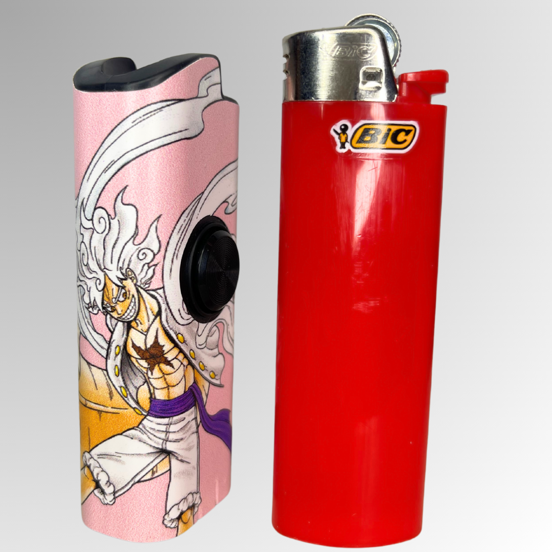 FLKR LYTR: Flicker lighter fidget spinner lighter case