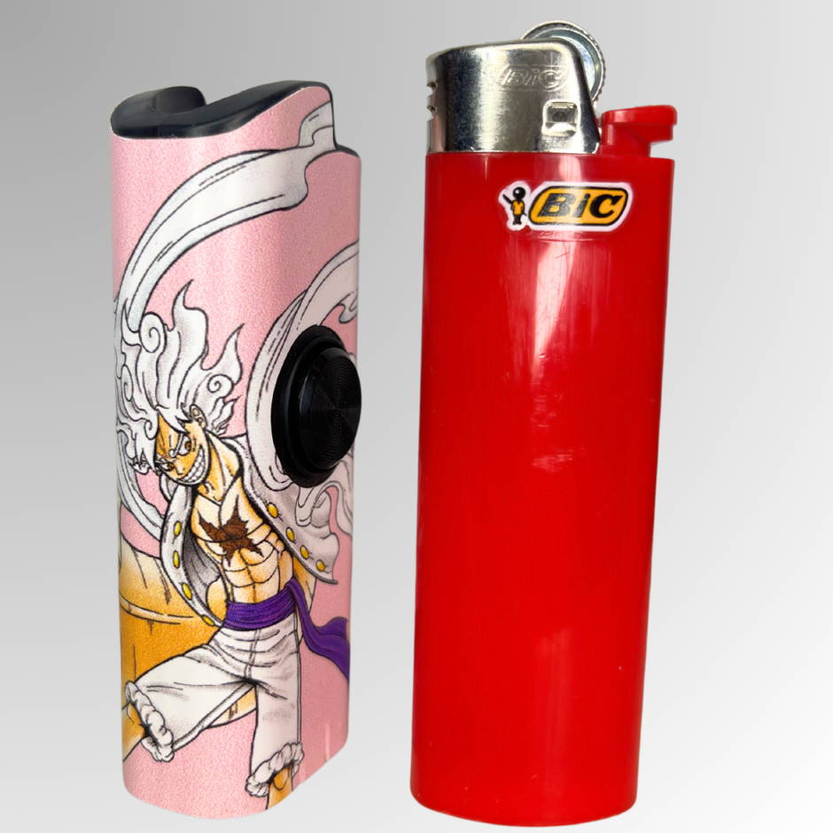 FLKR LYTR: Flicker lighter fidget spinner lighter case