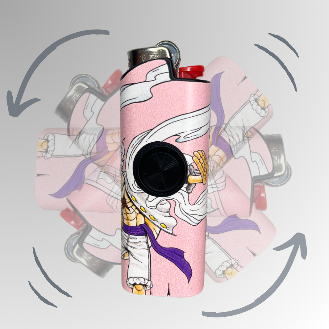 FLKR LYTR: Flicker lighter fidget spinner lighter case