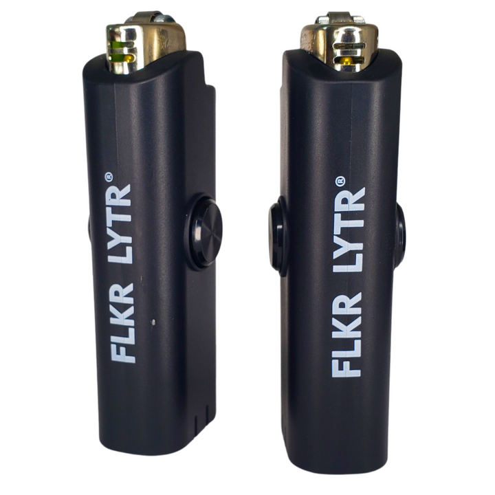 FLKR LYTR: Flicker lighter fidget spinner lighter case