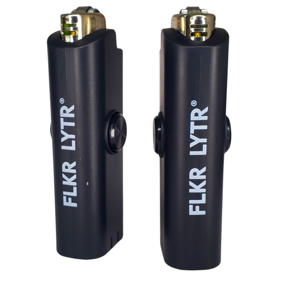 FLKR LYTR: Flicker lighter fidget spinner lighter case