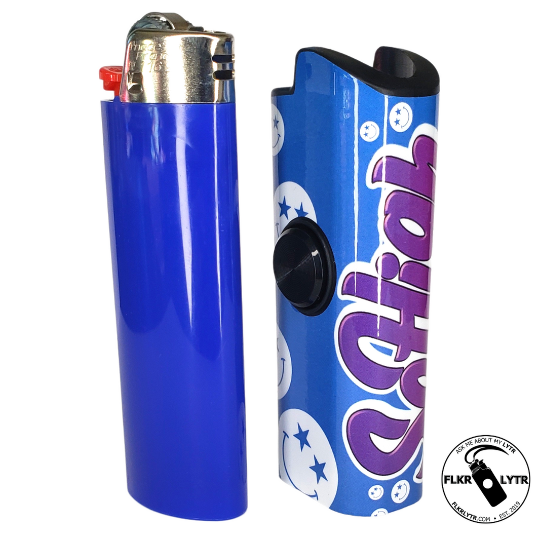 FLKR LYTR: Flicker lighter fidget spinner lighter case